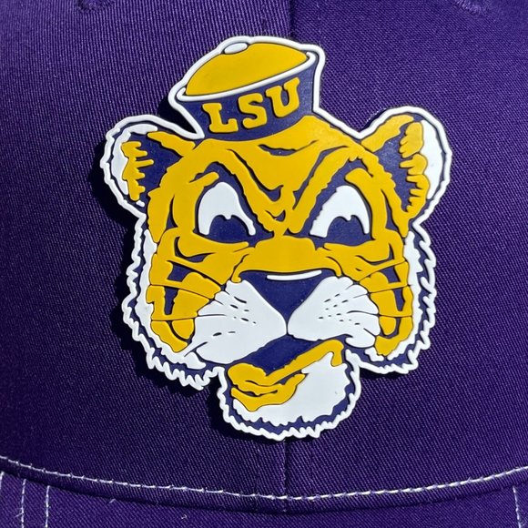 Nike | Accessories | Lsu Sailor Mike Classic 3d Yp 36 Mesh Snapback ...